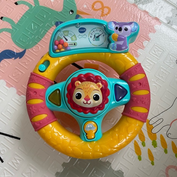 Toys | Vtech Interactive Car Seat Steering Wheel Toy | Poshmark